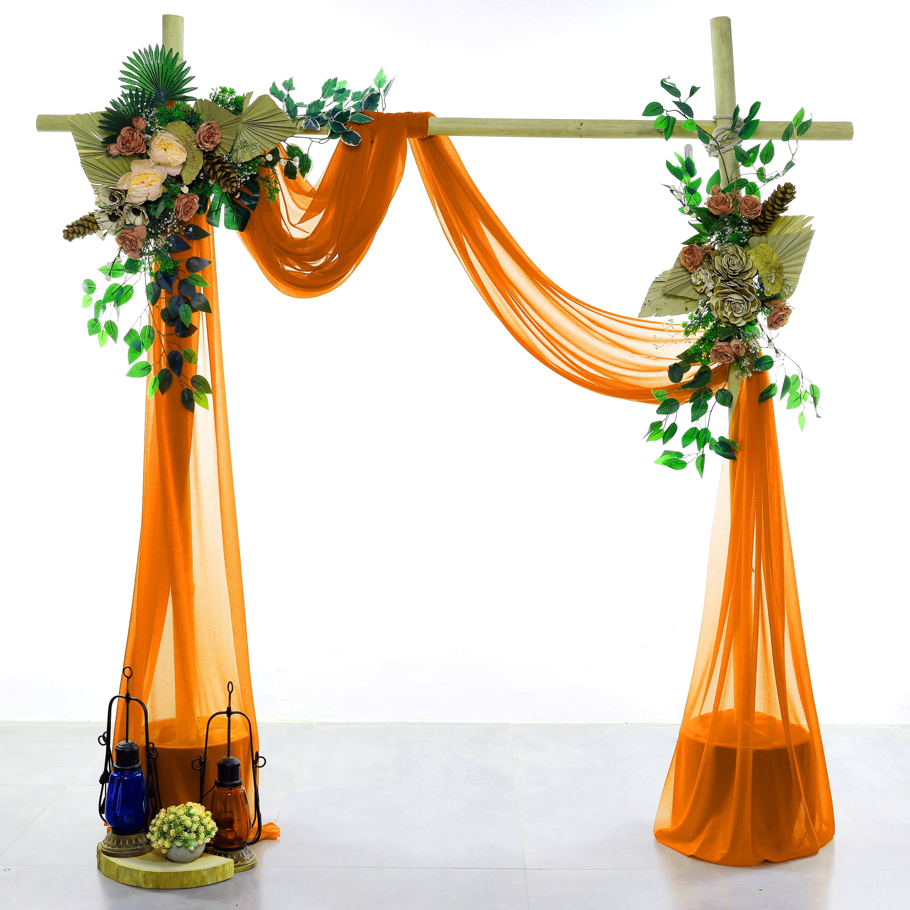 MDS pack of 1 panels (30" width x 20Ft Long) Wedding Arch Draping ...