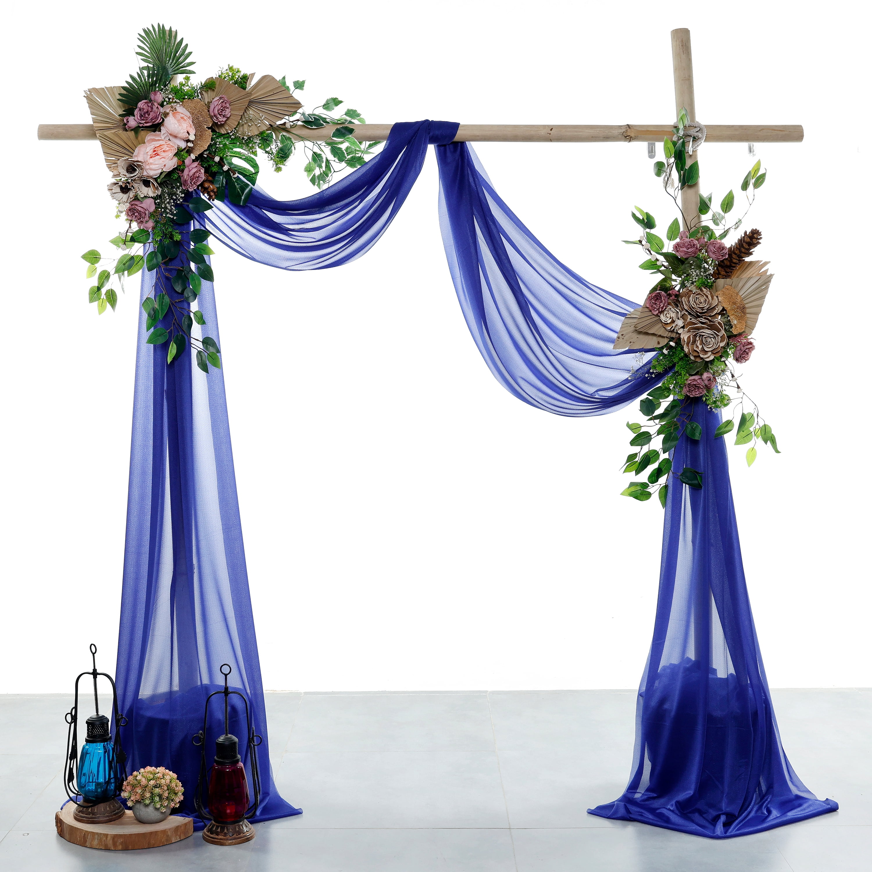 MDS pack of 1 panels (30" width x 20Ft Long) Wedding Arch Draping ...