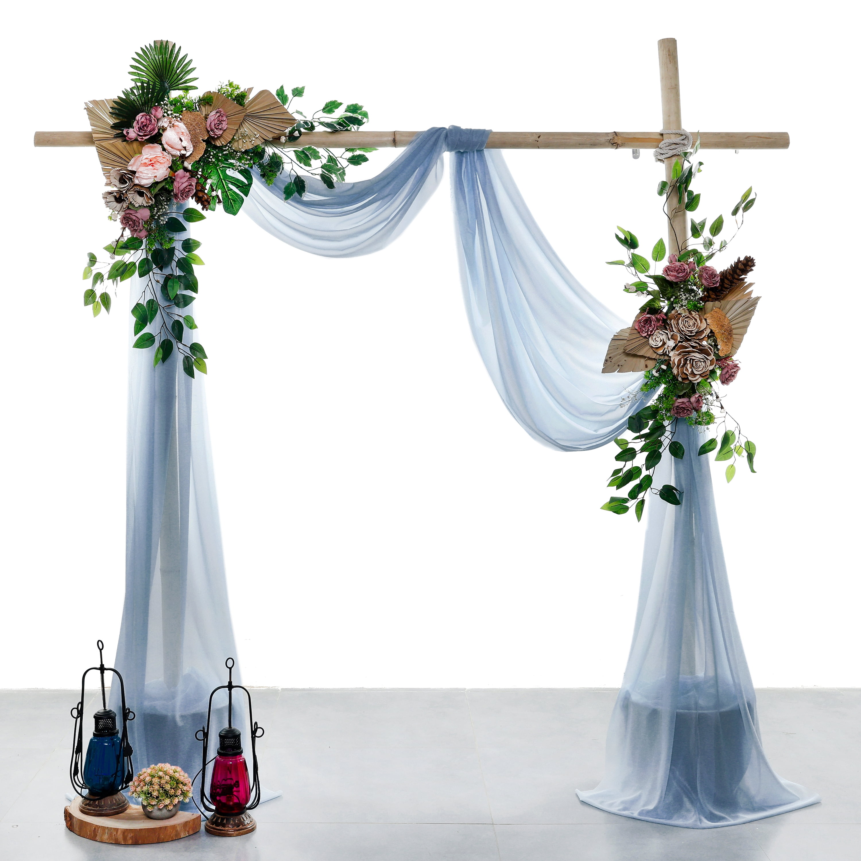 MDS pack of 1 panels (30" width x 20Ft Long) Wedding Arch Draping ...