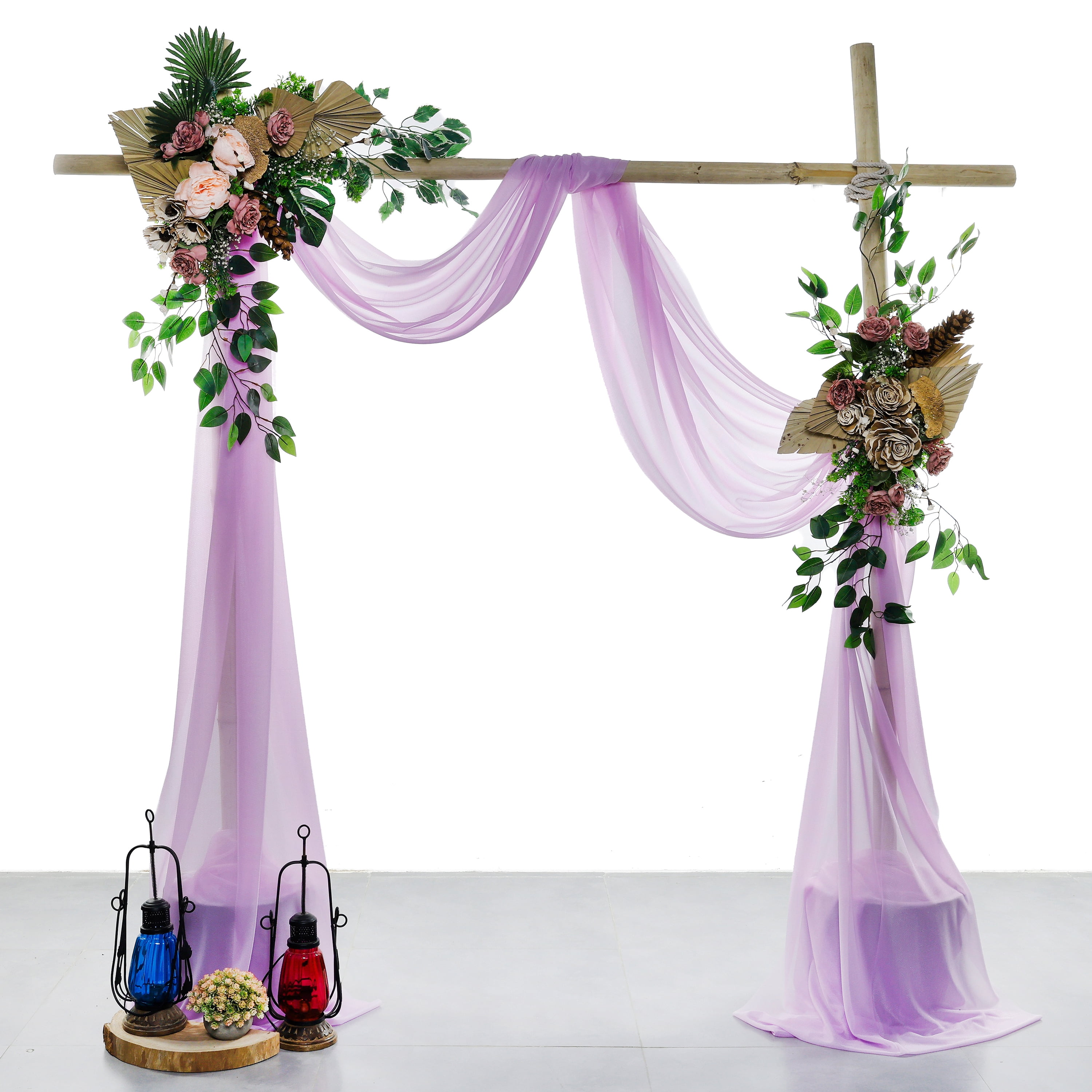 MDS pack of 1 panels (30" width x 30Ft Long) Wedding Arch Draping ...