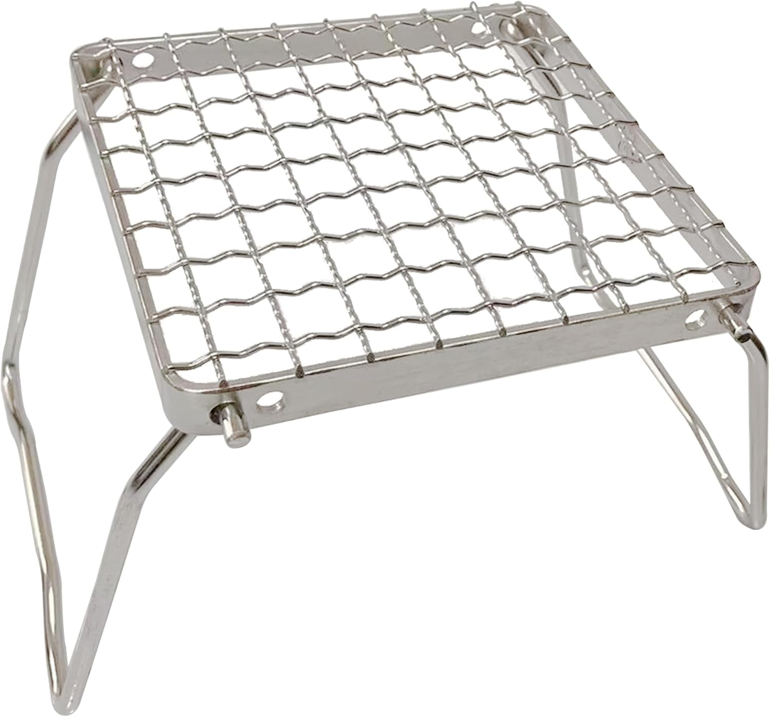 MDUG Ultralight Mini Camp Grill with Foldable Legs – 304 Stainless ...