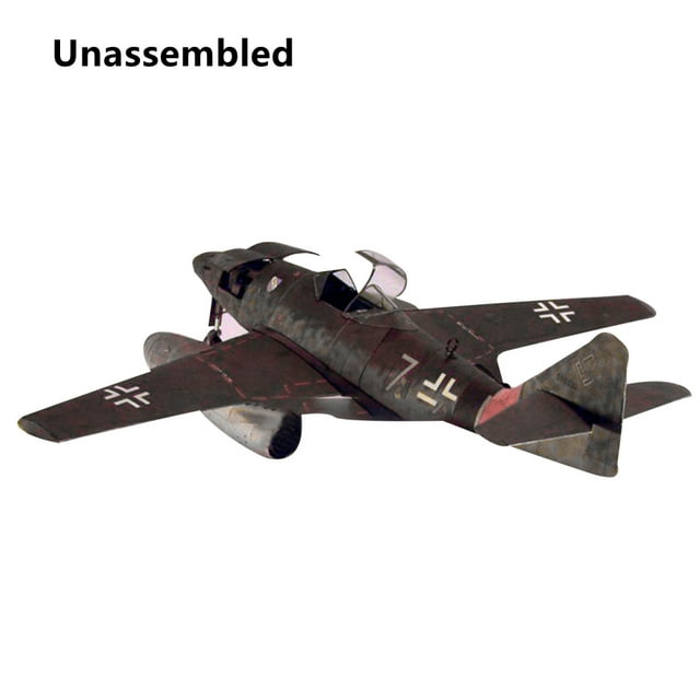 ME-262 Fighter Paper Model Set 1/33 Accurate Scale Model, Requires ...