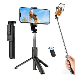 Selfie Sticks with Bluetooth Remotes