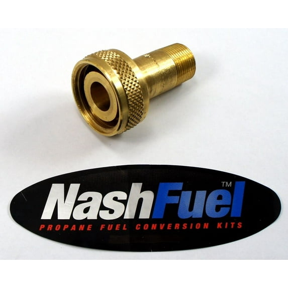 ME111 FEMALE 1-3/4" ACME PROPANE CONNECTION TO MALE 3/4" NPT MPT PIPE ...