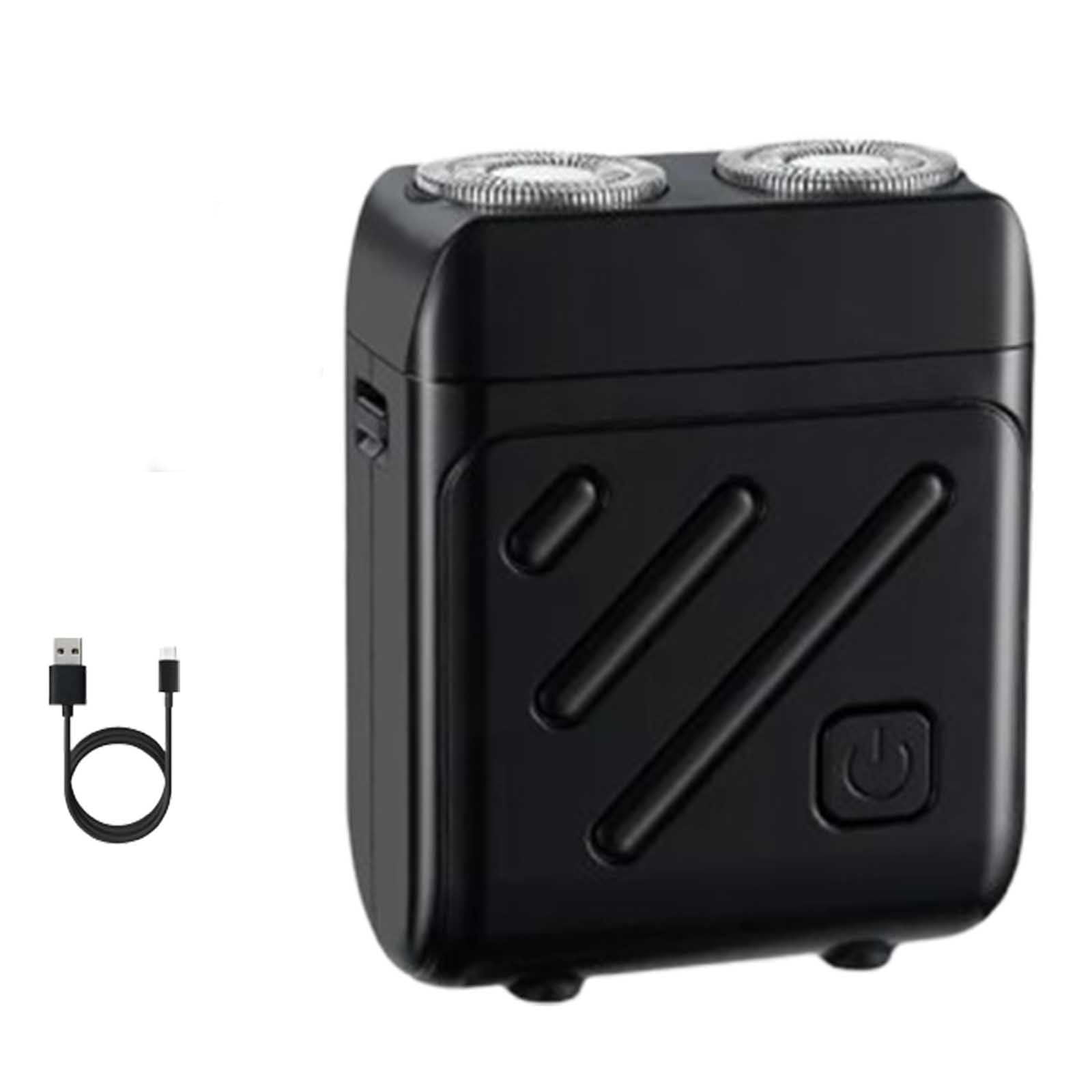 MEAKKAO Double Ring Shaver Mini Case Alloy 2026 Upgrade Portable 360 ...