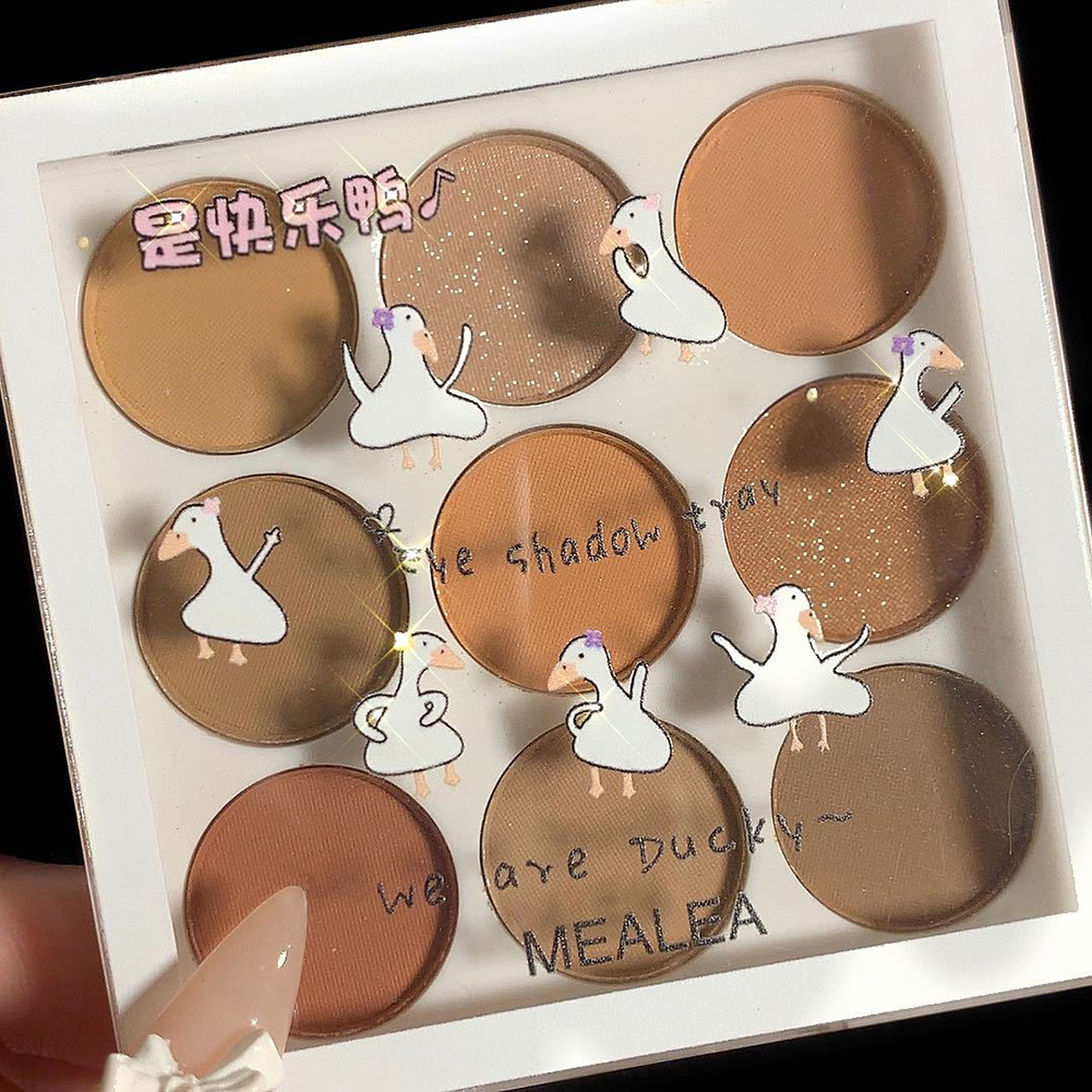 MEALEA is a heartbeat duck. Chong Chong duck is a happy duck. Eyeshadow ...