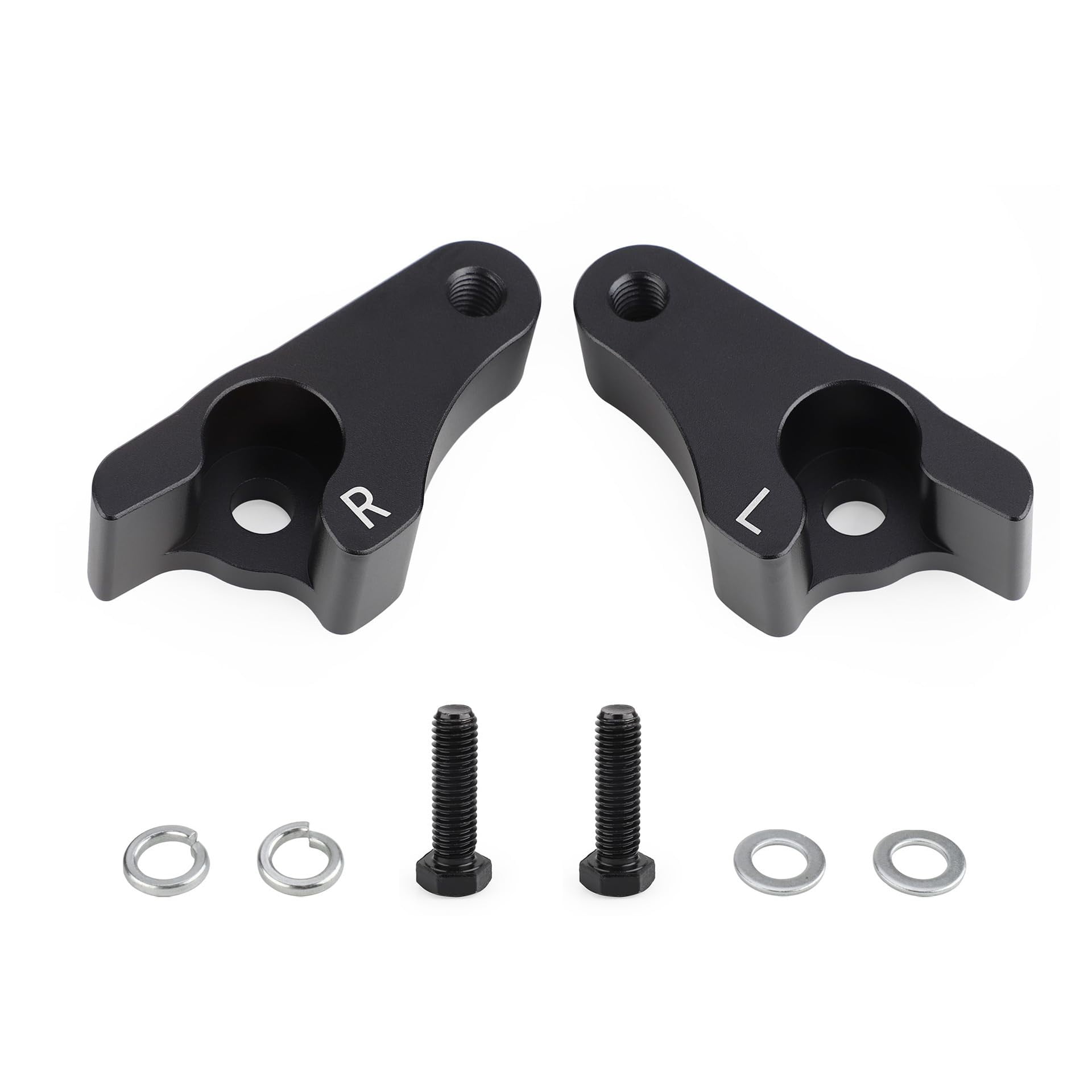 MEAMAZ 2 Inch Lowering Blocks Kit Fits for 2002-2023 Harley Davidson ...