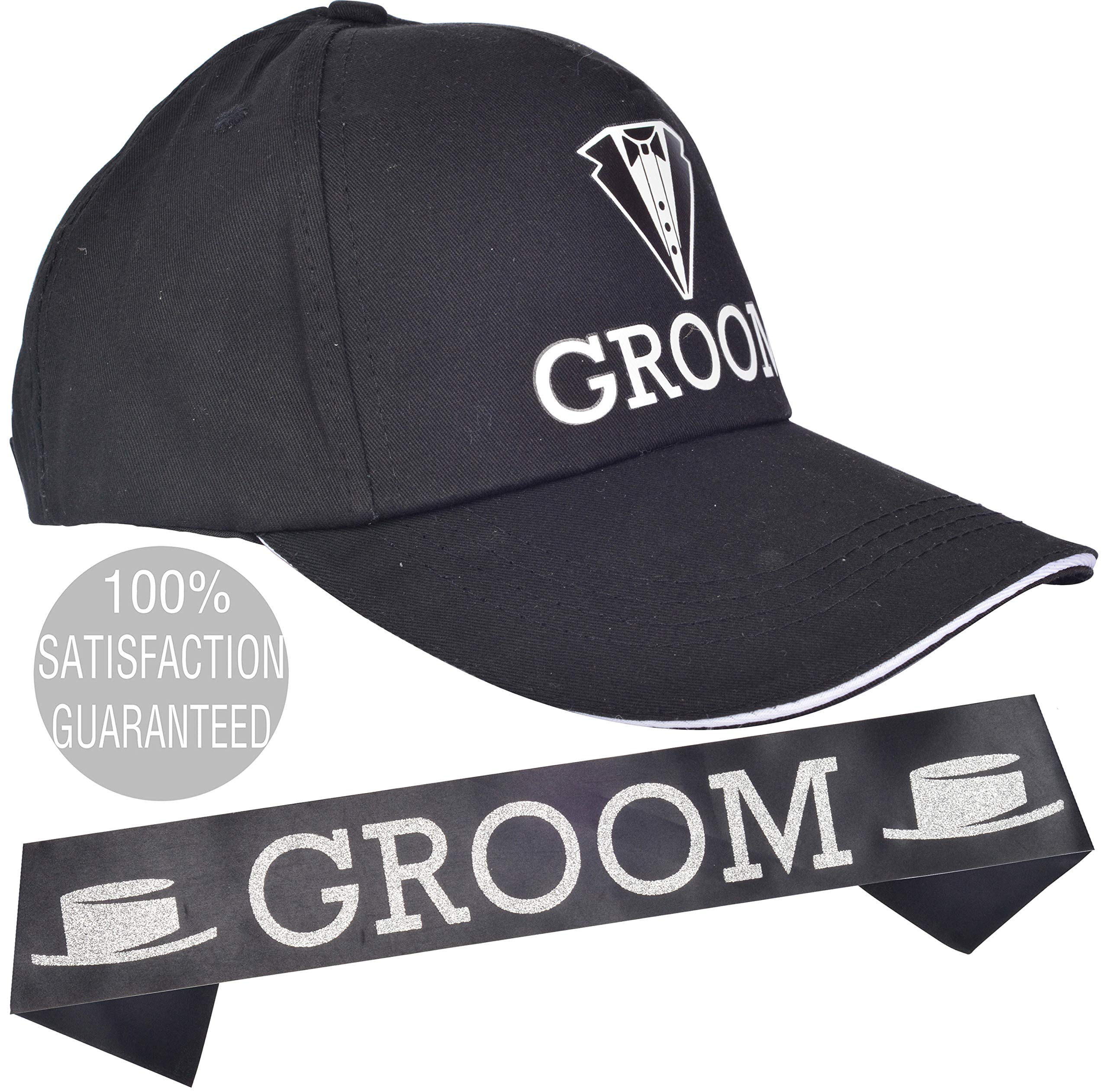 MEANT2TOBE Black Groom Bachelor Party Baseball Cap | Groom Bachelors ...