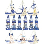 CoTa Global Silver Sea Nautical Wooden Lantern Lighthouse With LED ...