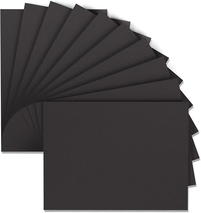 MEARCOOH 10 PC Black Foam Sheets Crafts Clearance 9x12 Inch 2mm Eva ...