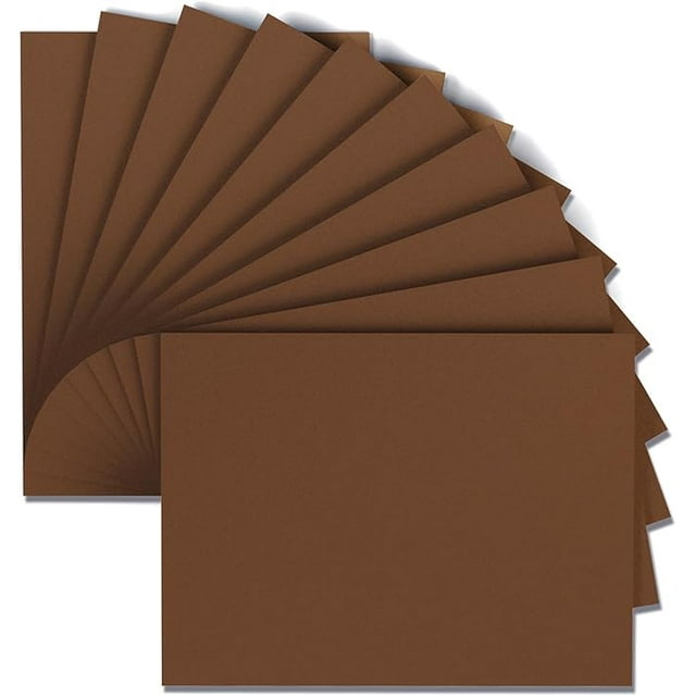 MEARCOOH 10 PC Brown Foam Sheets Crafts Clearance 9x12 Inch 2mm Eva ...