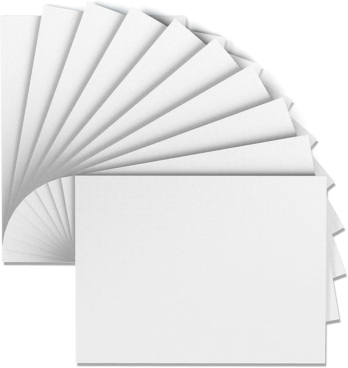 MEARCOOH 10 PC Foam Sheets Crafts Clearance White 9x12 Inch 2mm Eva ...