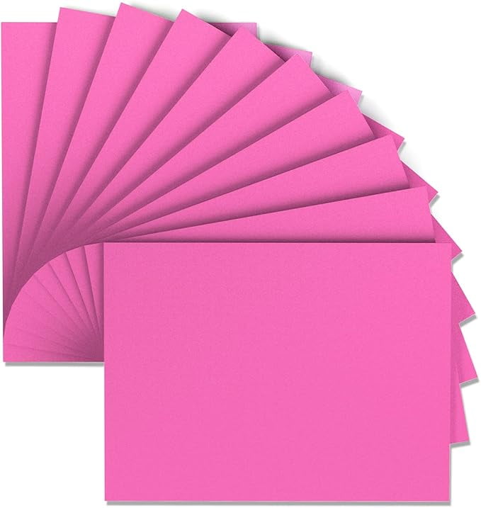 MEARCOOH 10 PC Pink Foam Sheets Crafts Clearance 9x12 Inch 2mm Eva ...