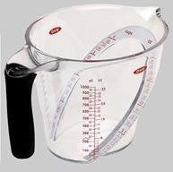 OXO Measure Cup Angle Measuring Cups - Plastic, Clear - 2 Pack, 32 Oz ...