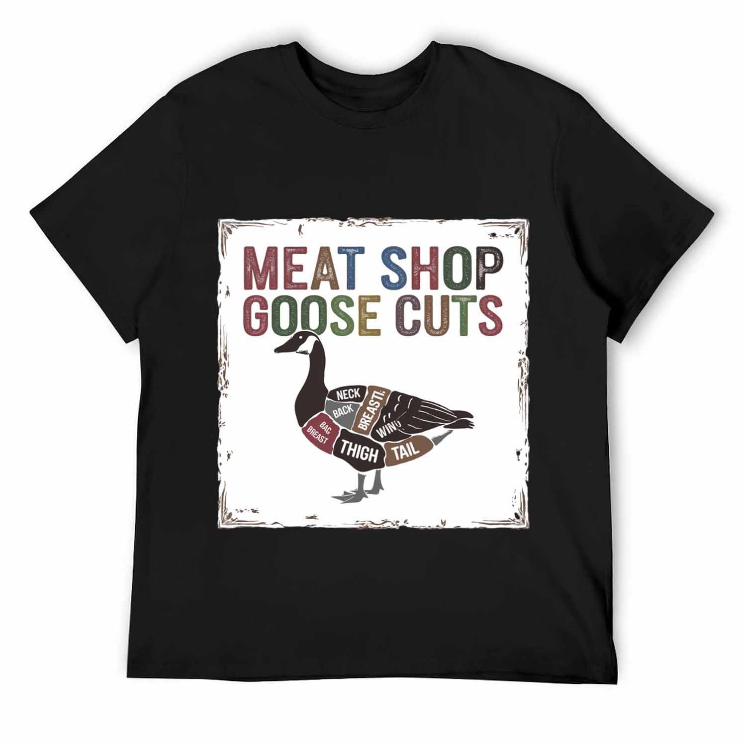 MEAT SHOP Goose Cutst shirt design goat Funny Car Mechanic Garage Cute ...