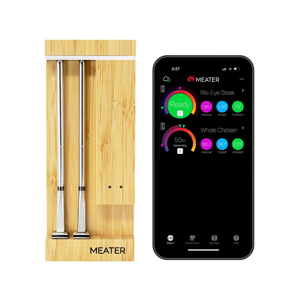 MEATER Pro Duo: WiFi Smart Meat Thermometer | 1000°F High Heat ...