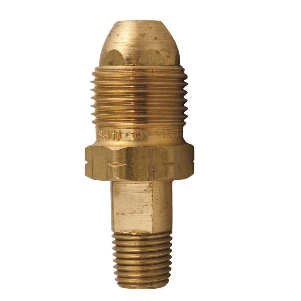 MEC ME1690 Excess Flow Pol Adapter 7/8 in. Hex Nut 1/4 in. Mpt ...