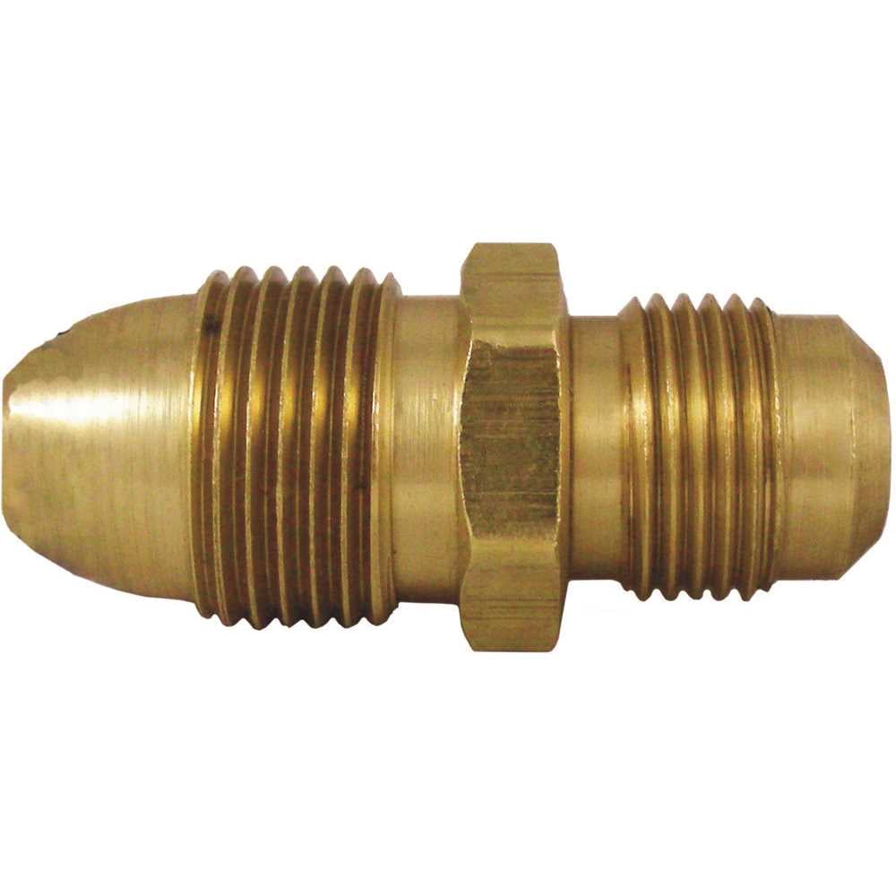 MEC ME355 Gas Fitting Pol x 1/2 in. Male Flare - Walmart.com