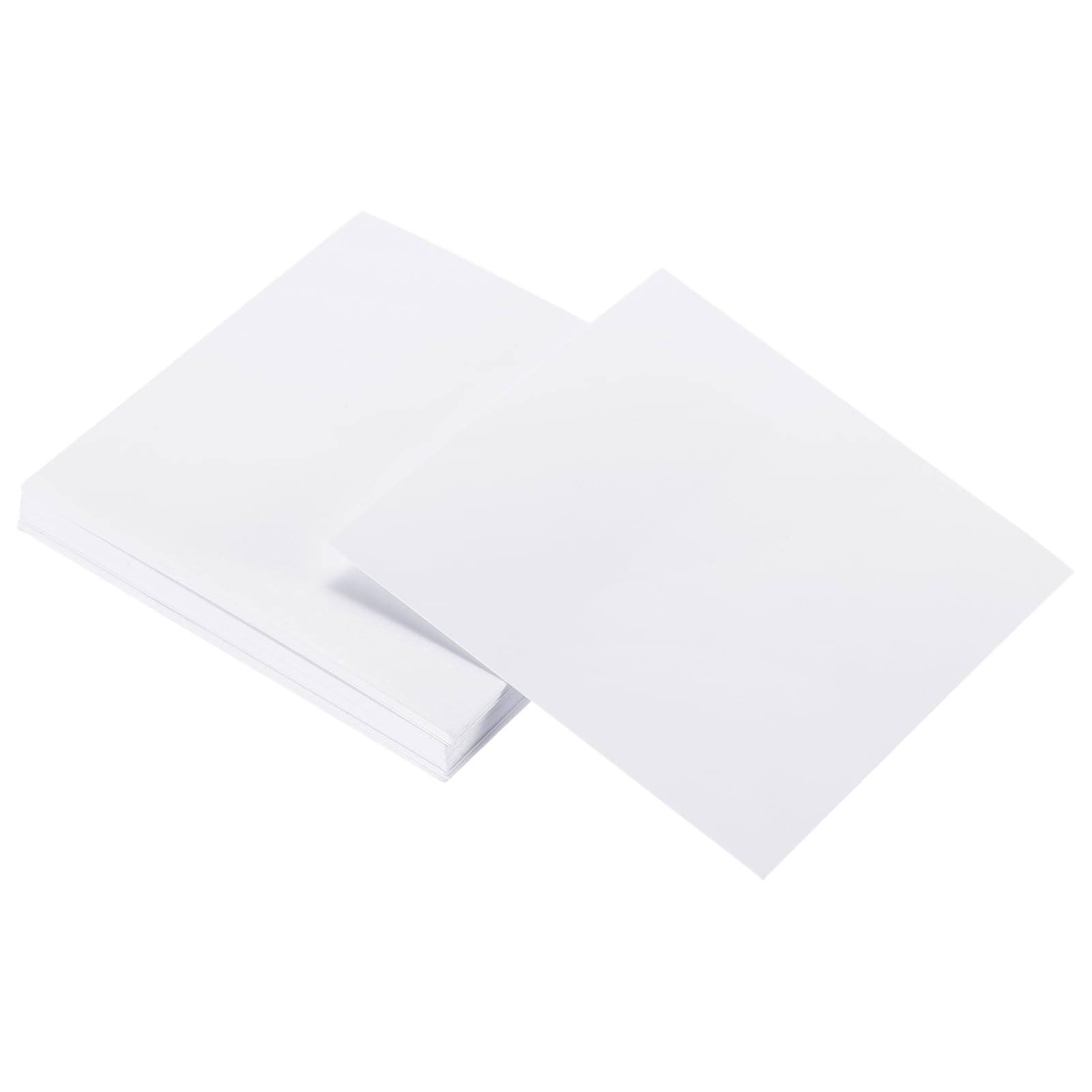 MECCANIXITY 40Pcs Kraft Paper, TSF6 4 x 4 Inch Kraft Cardstock Paper ...