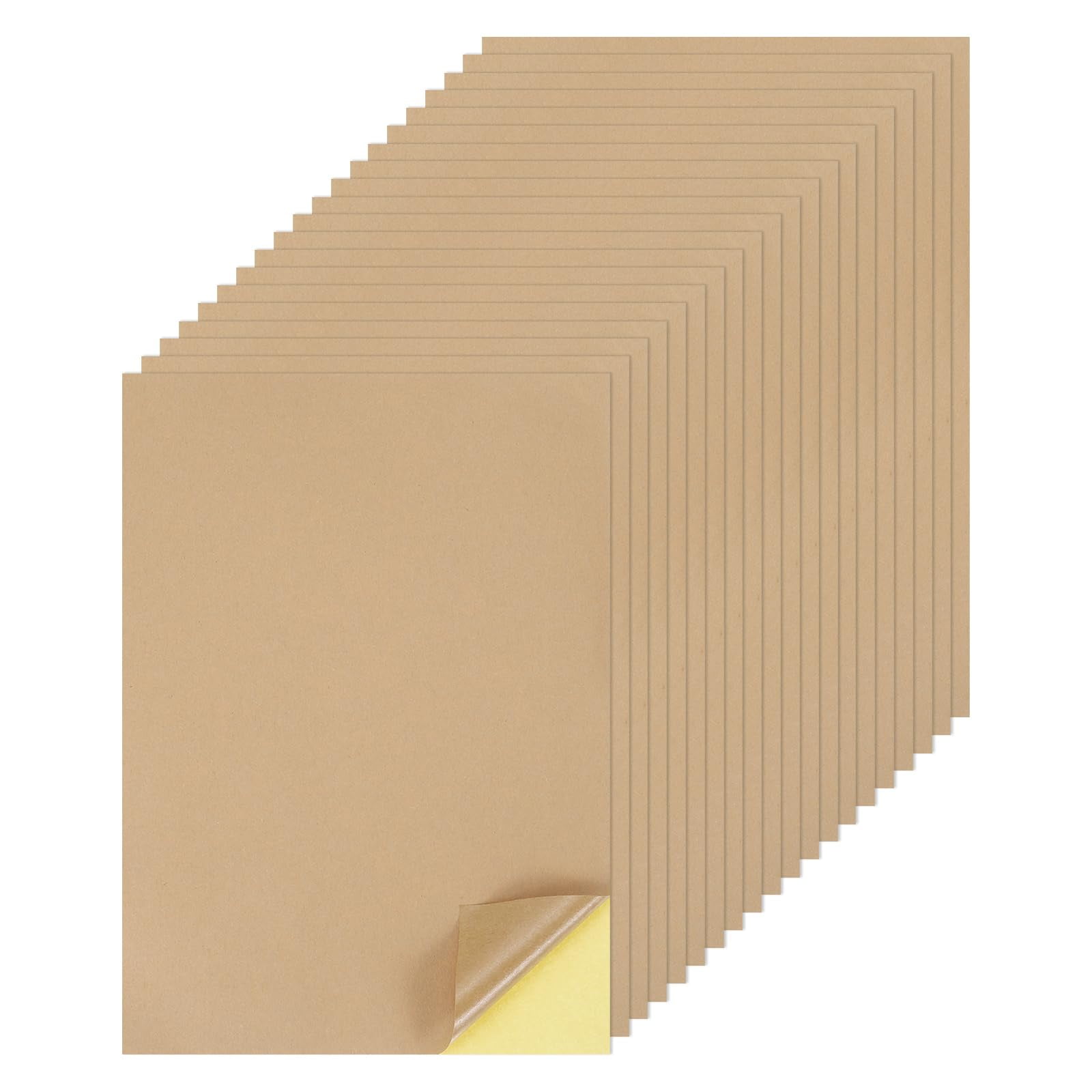 MECCANIXITY 50 Sheets Printable TSF6 Sticker Cardstock Paper, 8"x12" A4 ...