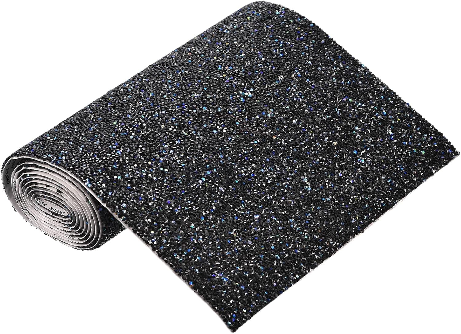 MECCANIXITY Bling Rhinestone Stickers, 9.45" x 63" Resin Decoration ...