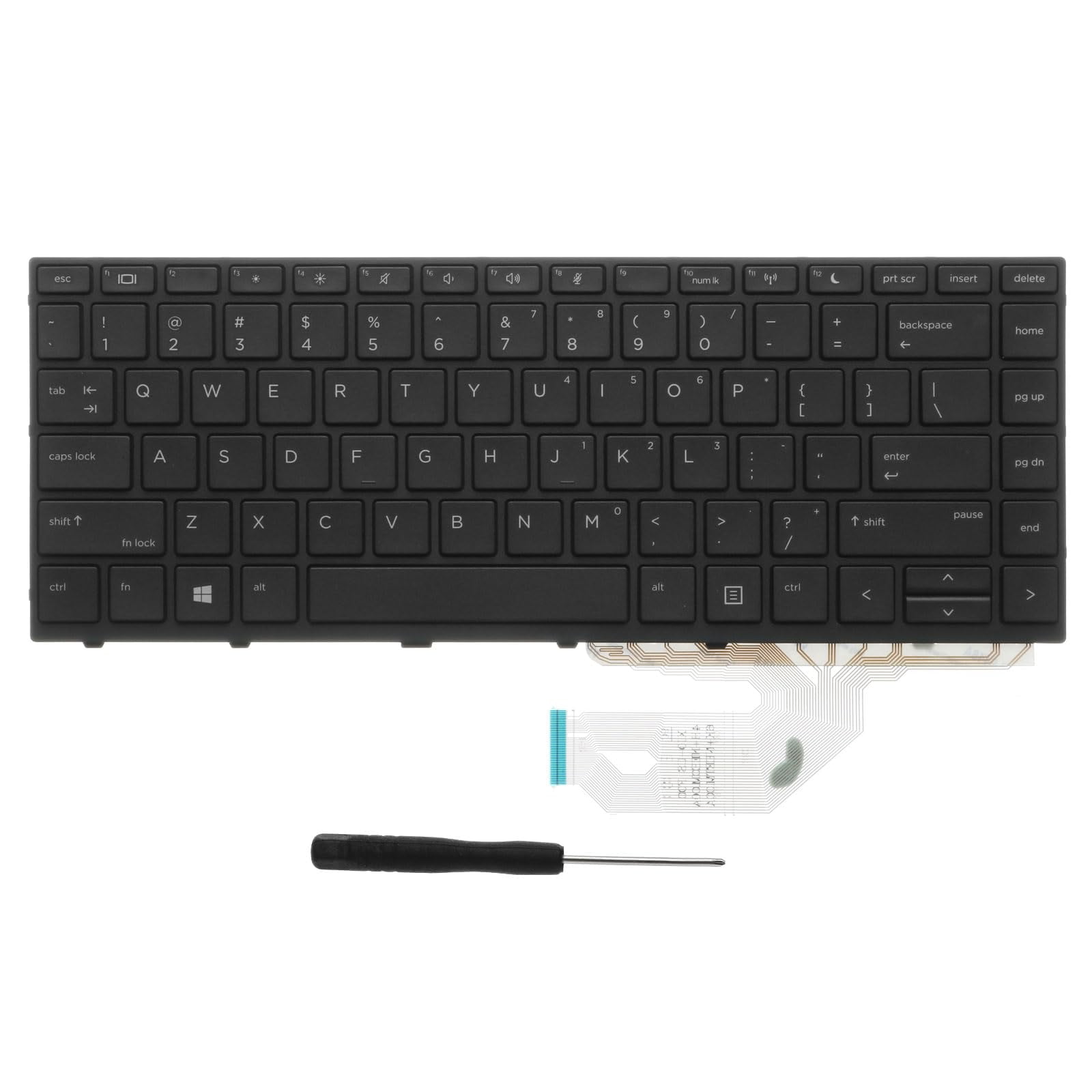 MECCANIXITY Built in Laptop RRF12 Keyboard US Layout Keyboard ...