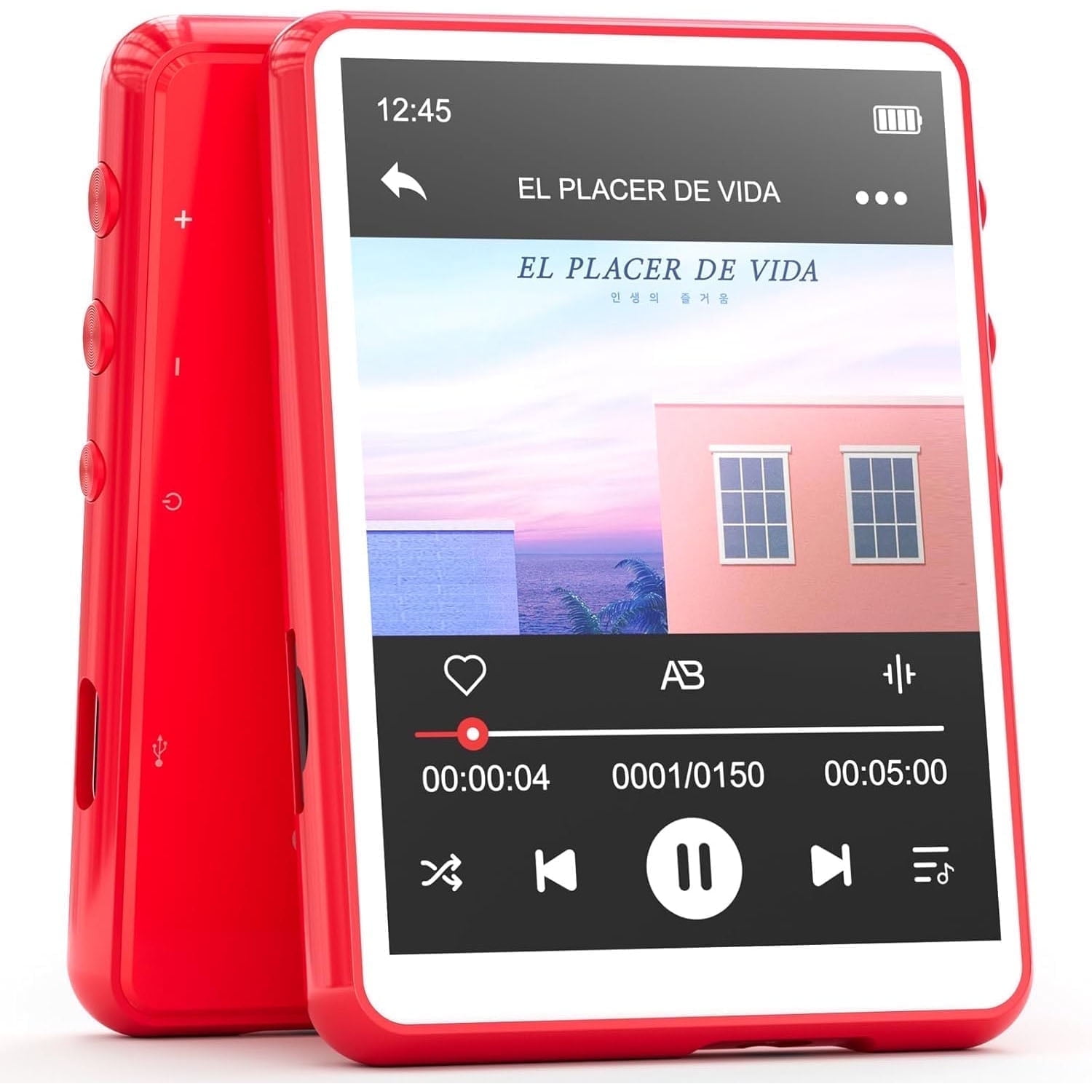 MECHEN M3 Portable MP3 Music Player 64GB with Bluetooth 5.3 Memory ...
