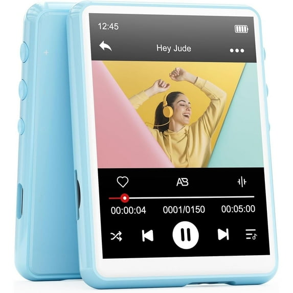 MECHEN M3 Portable MP3 Player 2.4" Full Touch Bluetooth/HiFi/FM/Support ...