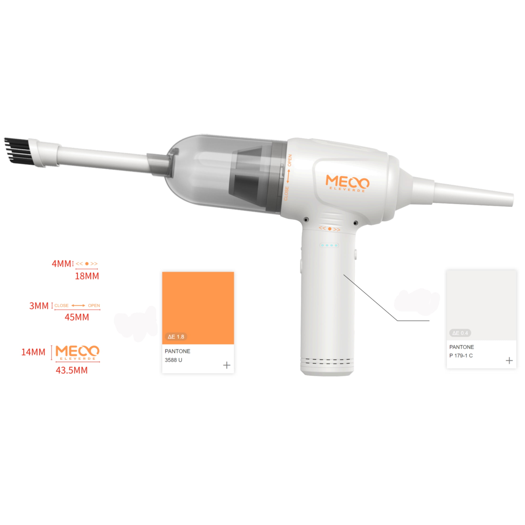 MECO Cordless Compressed Air Duster Vacumm, Replaces Canned Air Spray ...