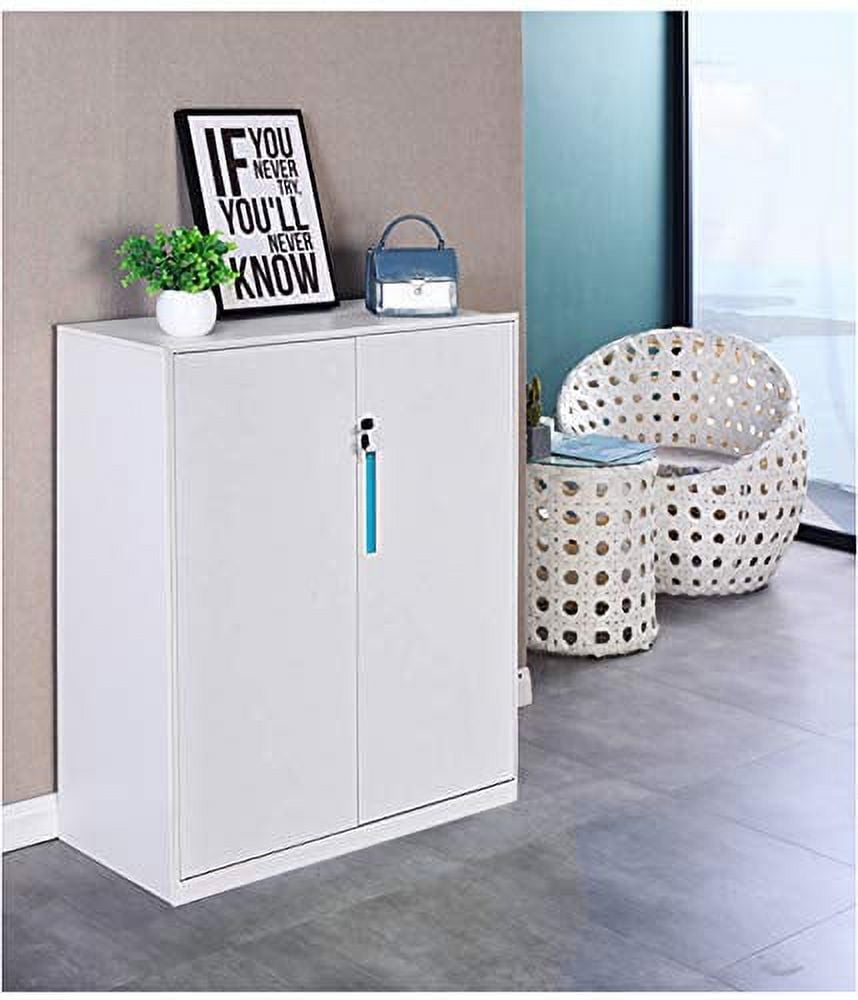 MECOLOR-Half height Metal Office File Cabinet，Swing Door Metal Office ...