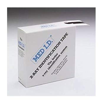 MED ID X-Ray Identification Tape 2" Wide (3/4" Writeable) 50-FT Roll ...