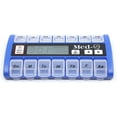 MED-Q Digital Pill Box Organizer, 2 Beep Reminder, LED Alert, Blue HSA ...