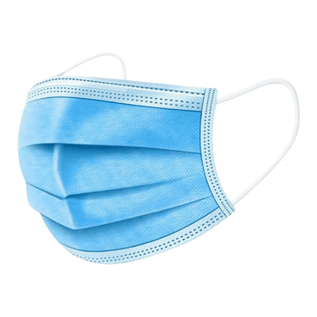MEDICOM ASTM Level 2 Disposable Face Masks, Pack of 50 - Blue - Walmart.com