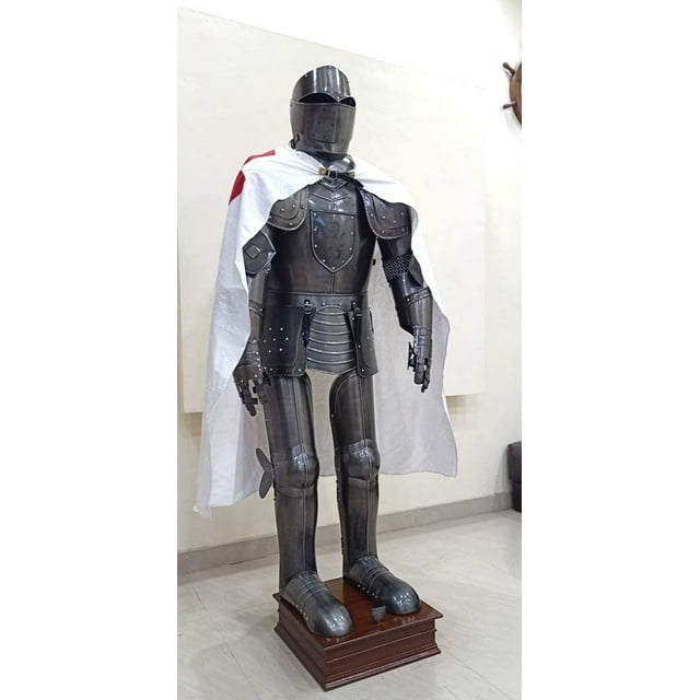 MEDIEVAL KNIGHT Gothic Wearable ARMOR FULL SUIT OF ARMOR - Walmart.com