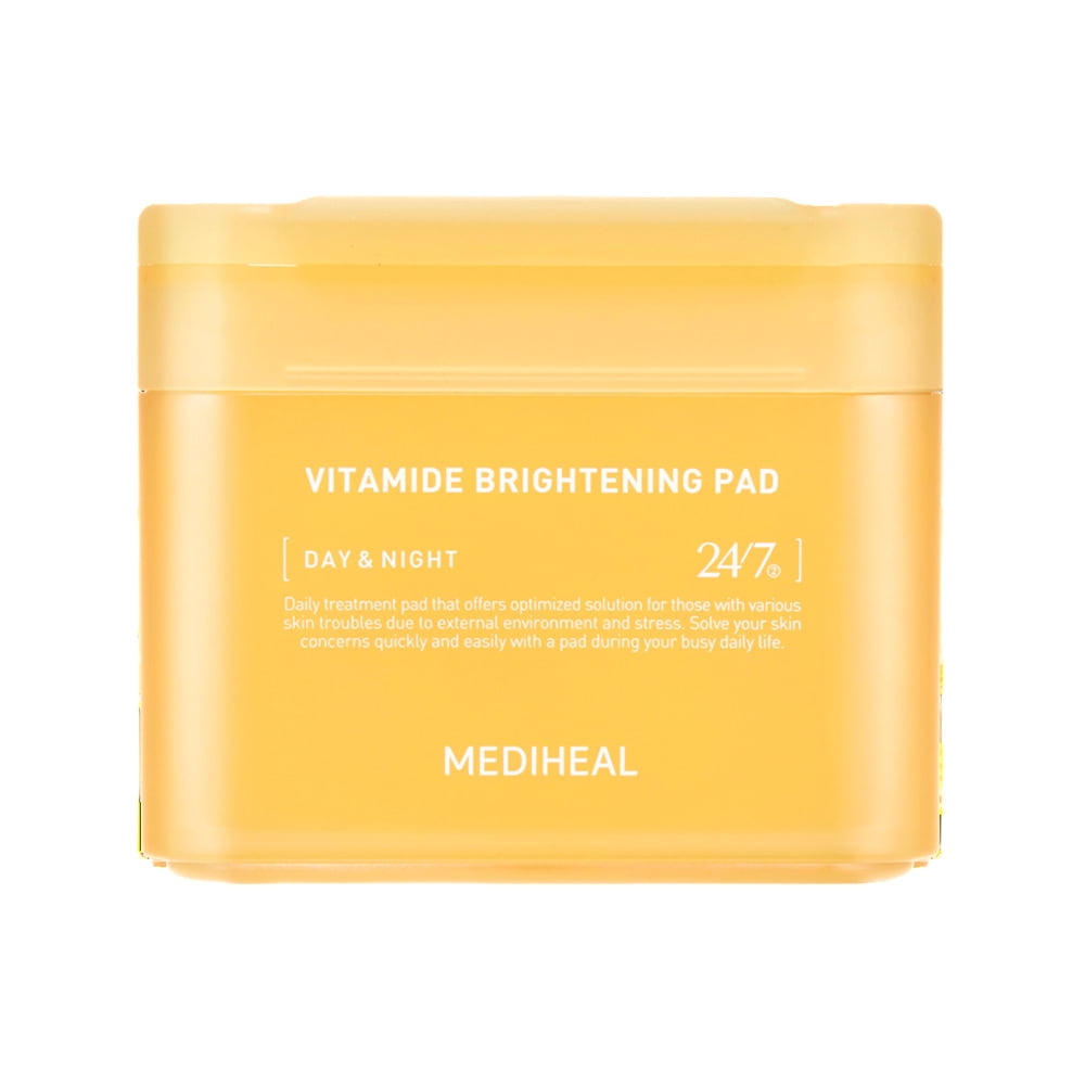 MEDIHEAL Vitamide Brightening Pad - Radiance Boost for Clear ...