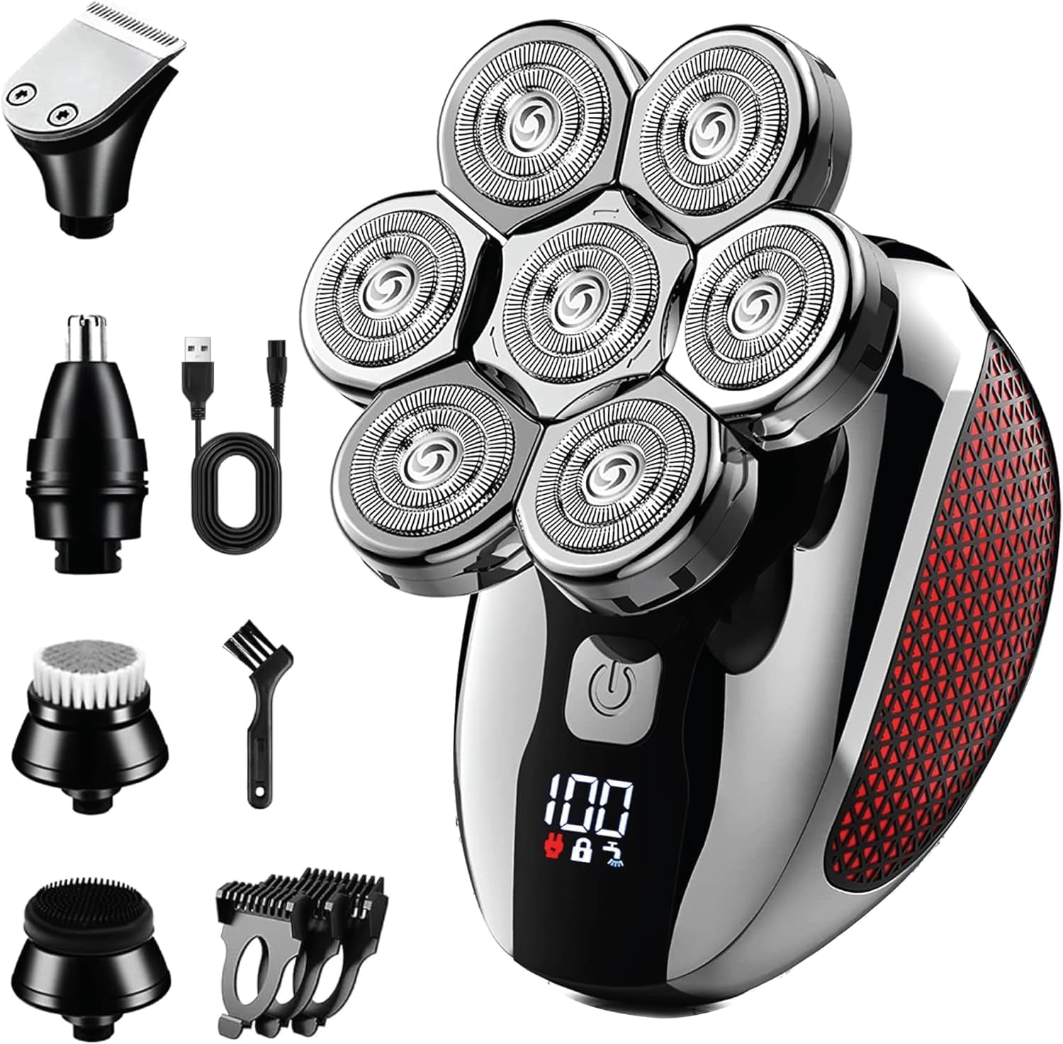 MEDIOLLA Head Shavers for Bald Men - Upgraded Detachable Men's Electric ...