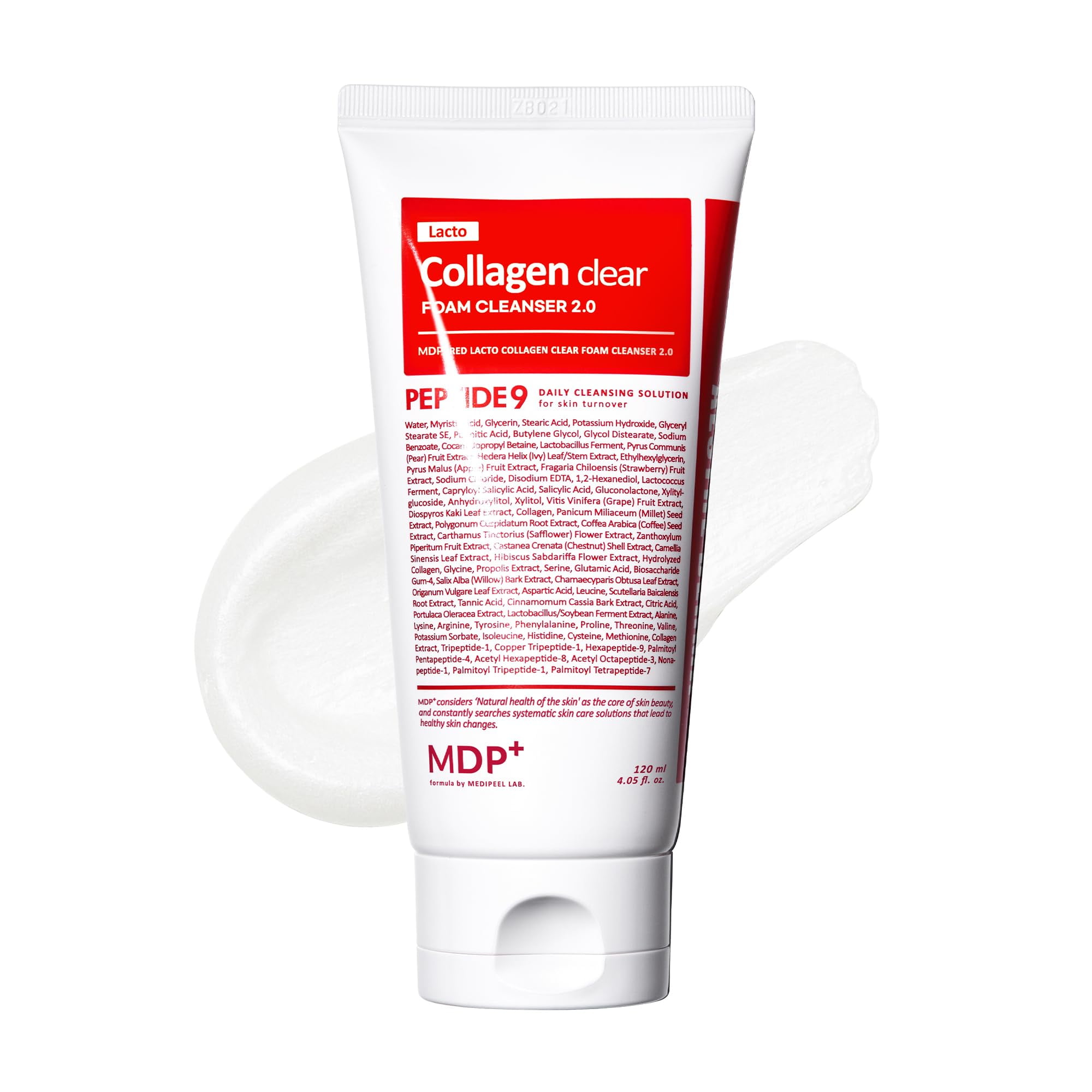 MDP RED LACTO COLLAGEN CLEAR FOAM CLEANSER 2.0, 0.33, 4.05 fl oz ...