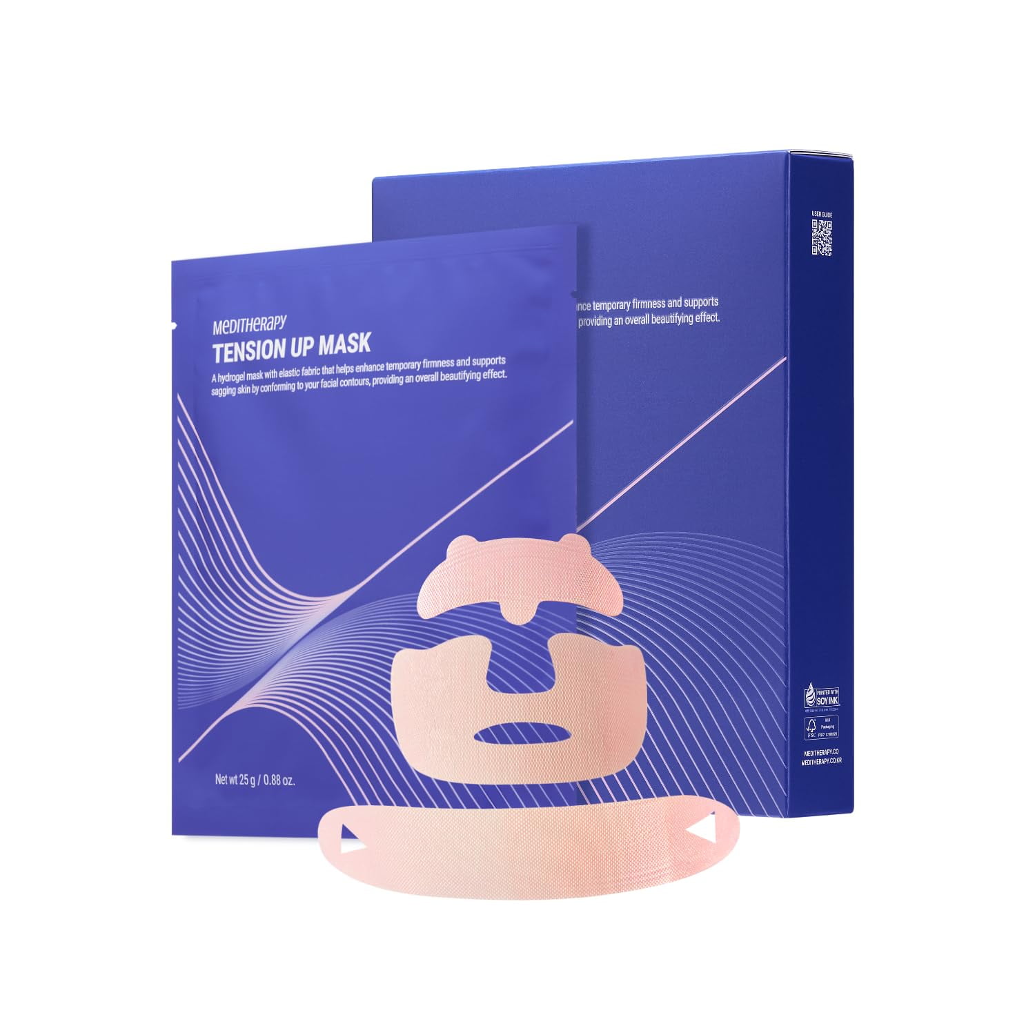 MEDITHERAPY Tension Up Mask AKF18 5EA - Korean Collagen Lifting Mask ...