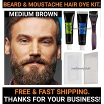 Godefroy Barbers Choice 3 Application Beard and Mustache Dye For Men, 6 ...