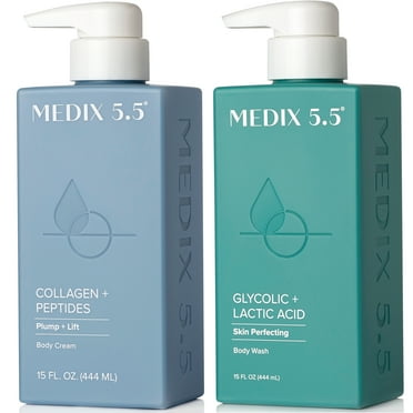 MEDIX 5.5 Anti Aging Retinol Cream & Vitamin C Body Lotion Set ...