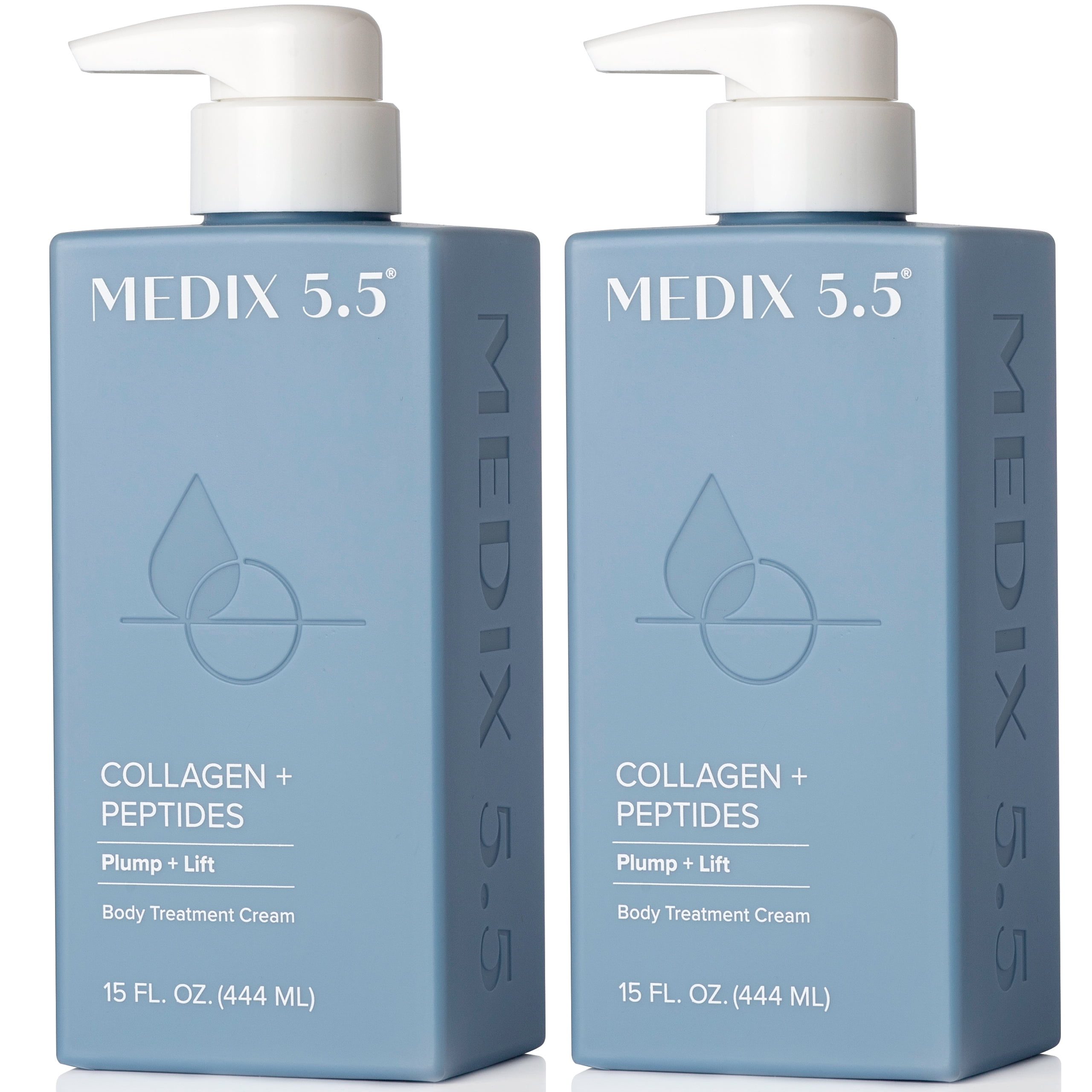 MEDIX 5.5 Collagen + Peptides Cream Two Pack 15 fl oz - Walmart.com