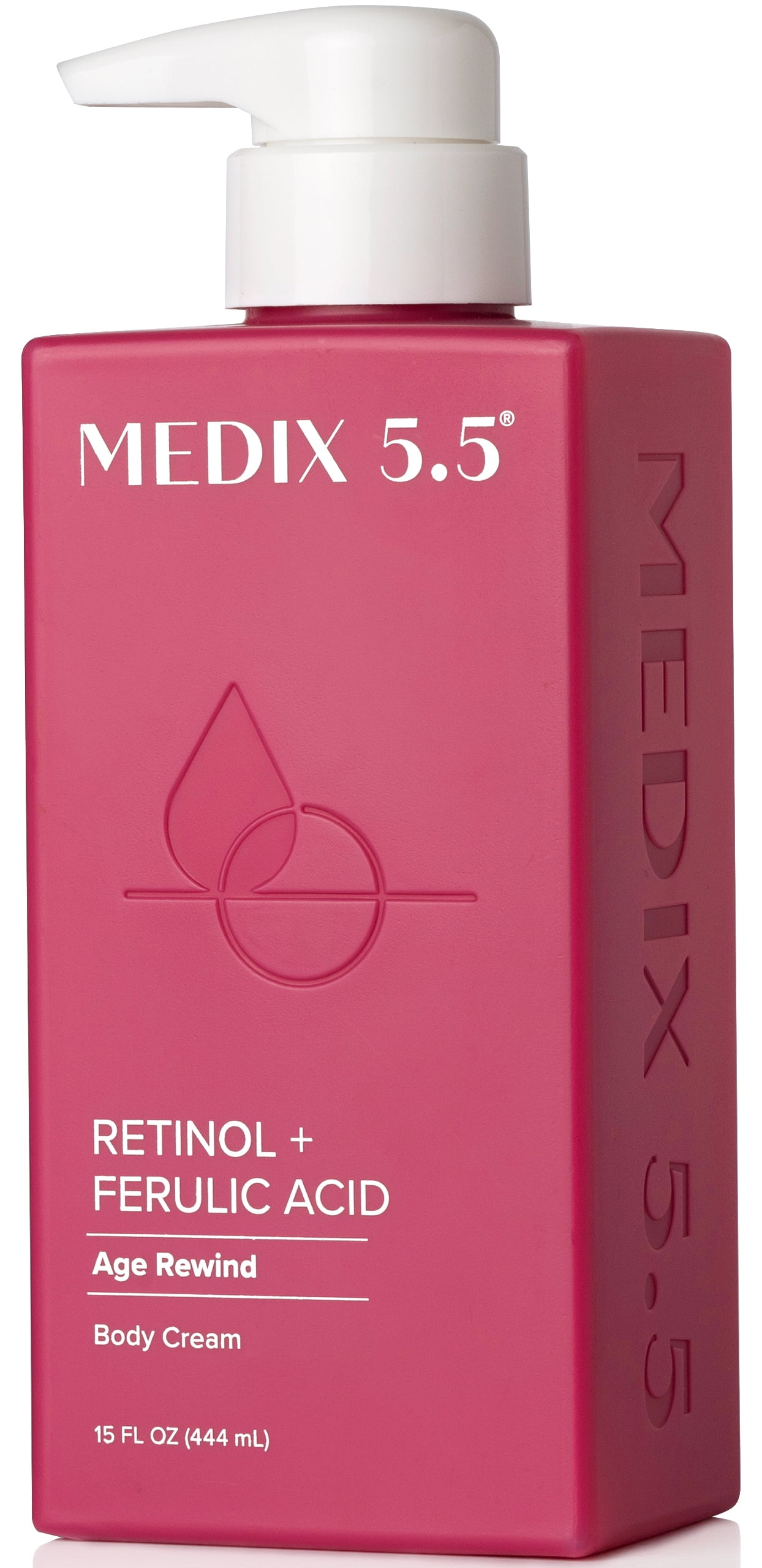 MEDIX 5.5 Retinol + Ferulic Acid Anti Aging Body Cream, Collagen Boost, 15 Fl Oz - Walmart.com