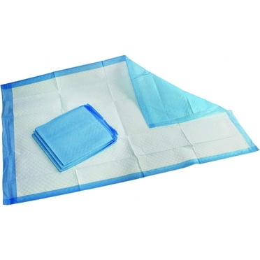 Healthline Blue Medical Chucks Pads, Chux Disposable Underpads 23x36 ...
