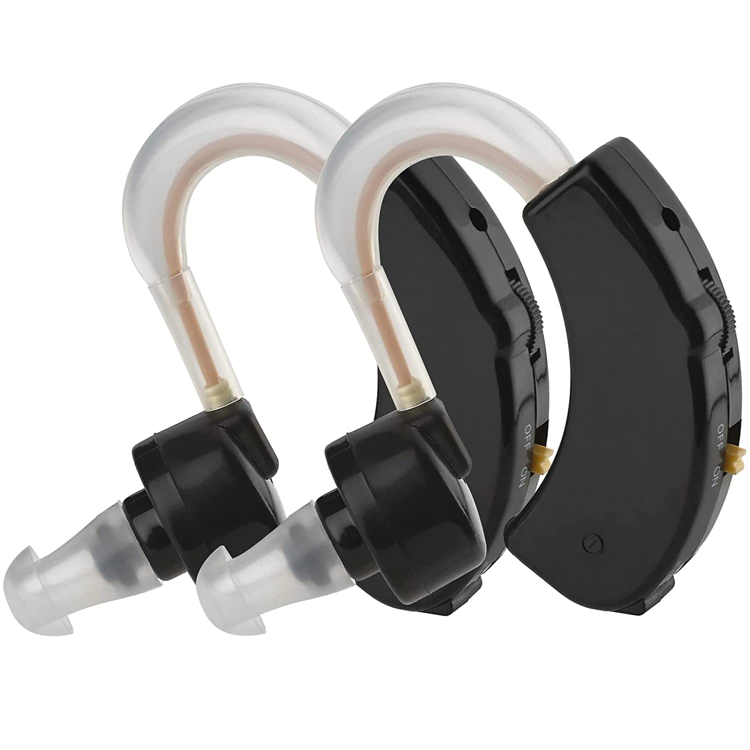 Digital Hearing Amplifiers - Set of 2 Small BTE Sound Amplifiers, a ...