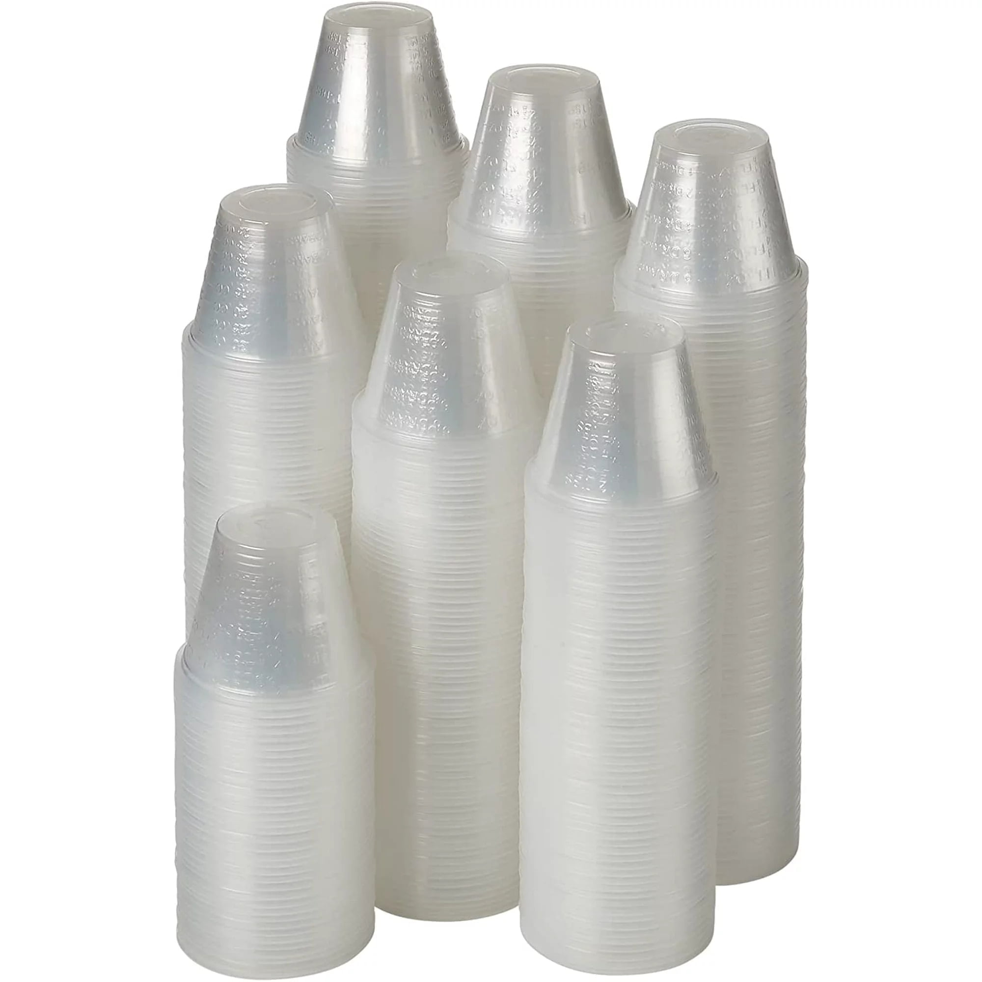 MEDca Disposable Polypropylene Medicine Dosing Cups 1 oz Capacity Pack ...