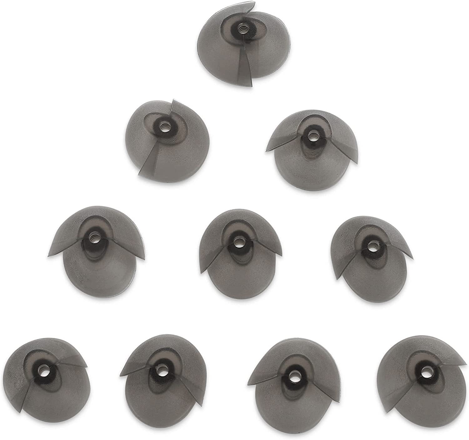 MEDca Hearing Aid Standard Receiver Tulip Domes Compatible for BTE ...