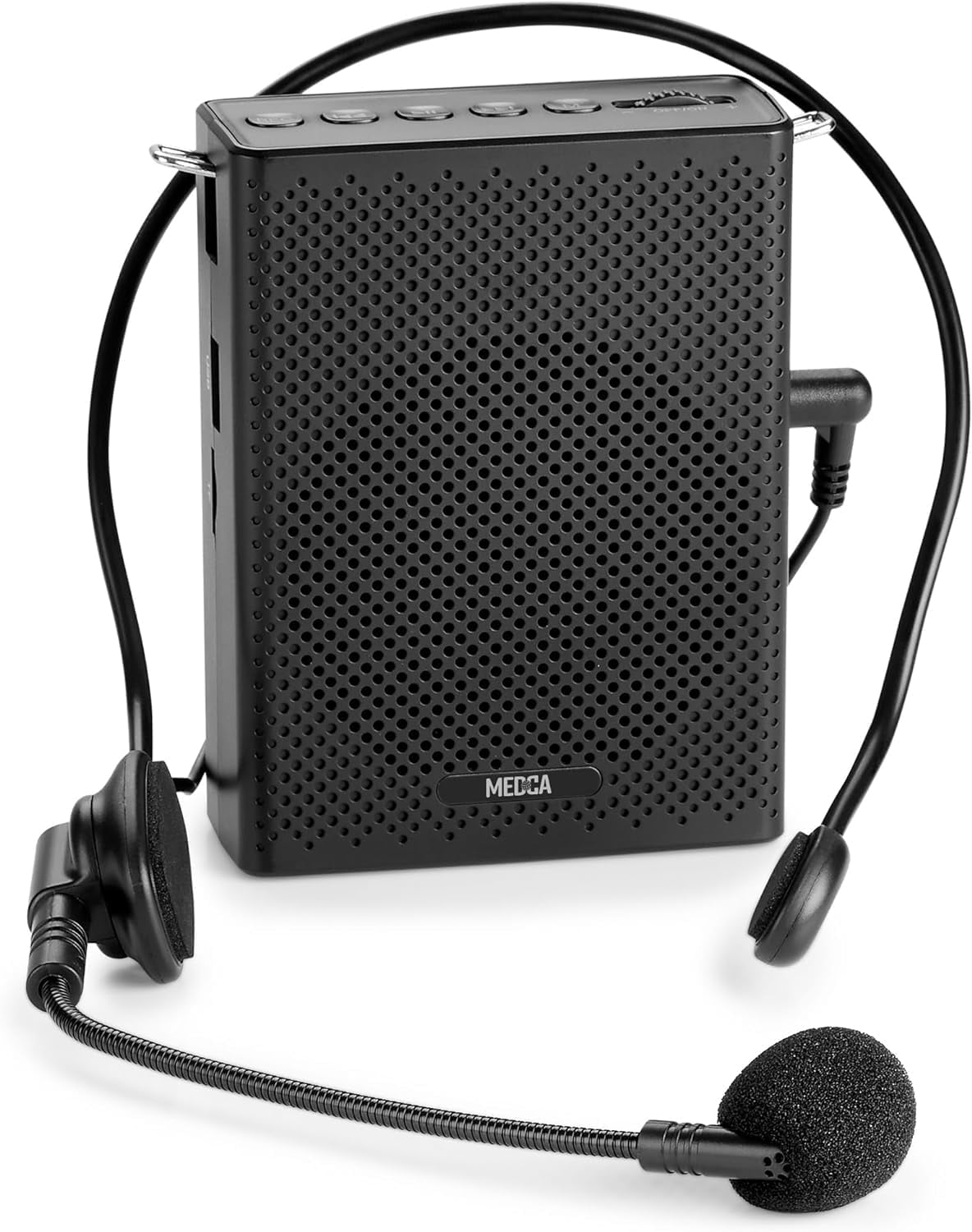 MEDca Portable Mini Voice Amplifier, Bluetooth Megaphone PA System ...