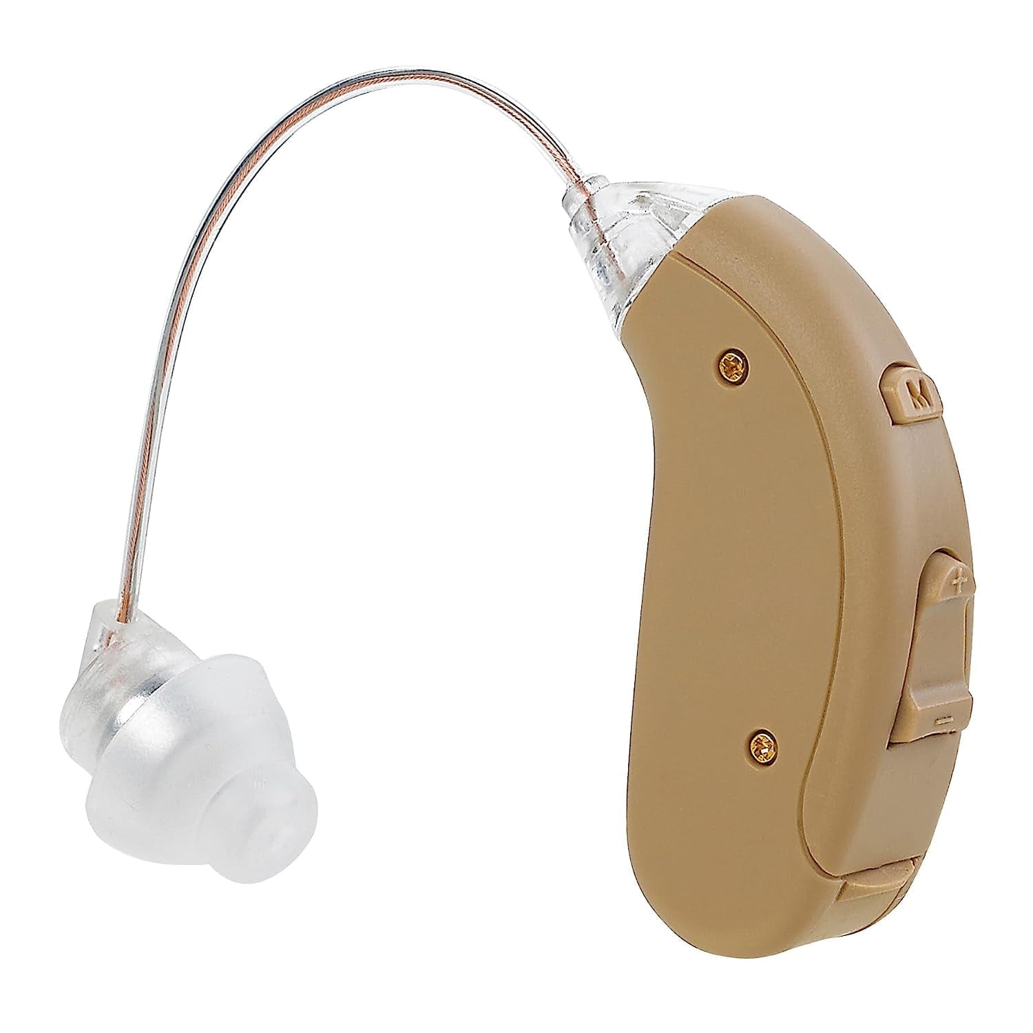 MEDca Small Personal Sound Amplifier with 6 Dome Tips, 1 USB Dock, 1 ...