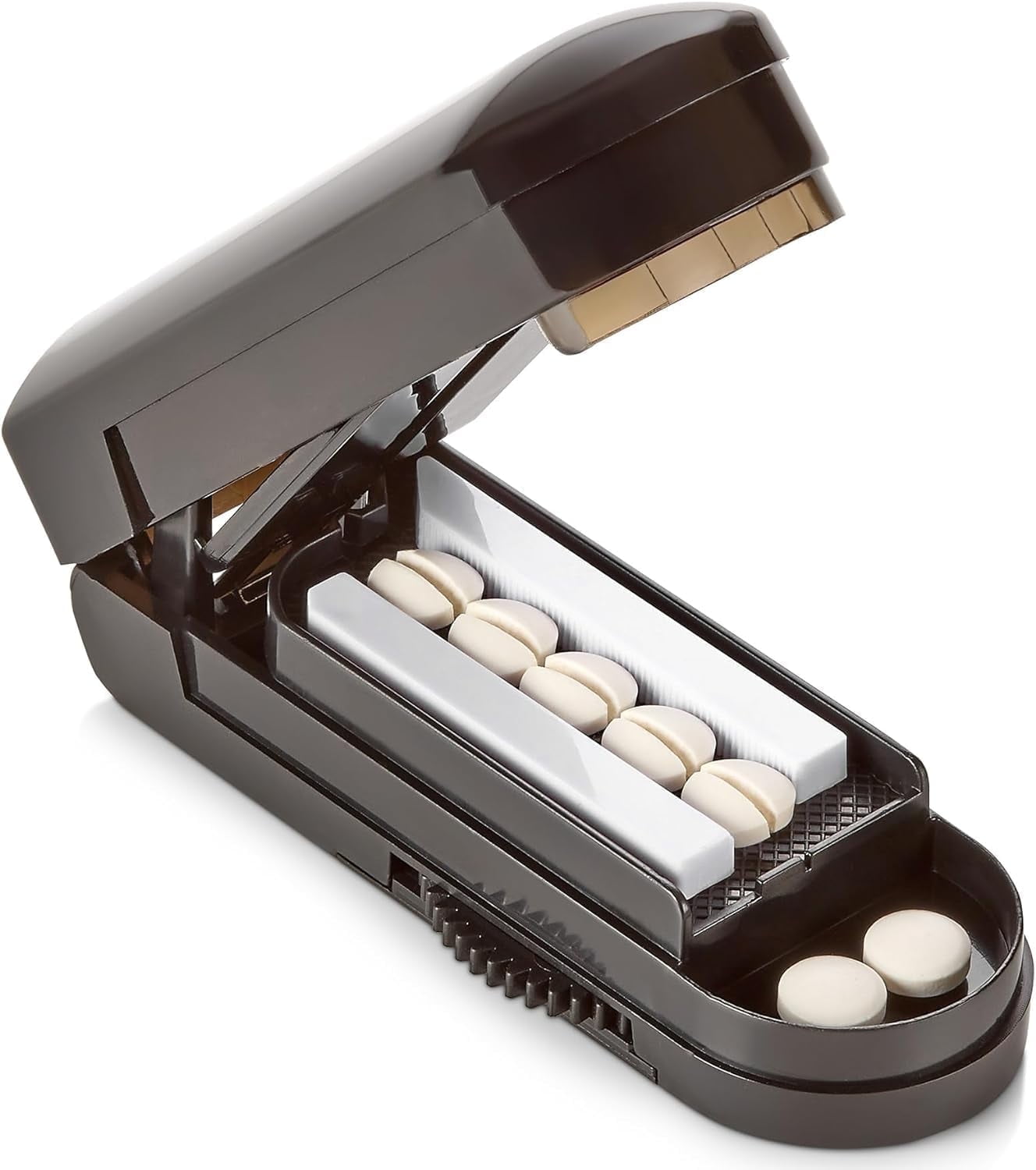 MEDca Small Pill Cutter Splitter for Seniors with Safety Blade Guard ...