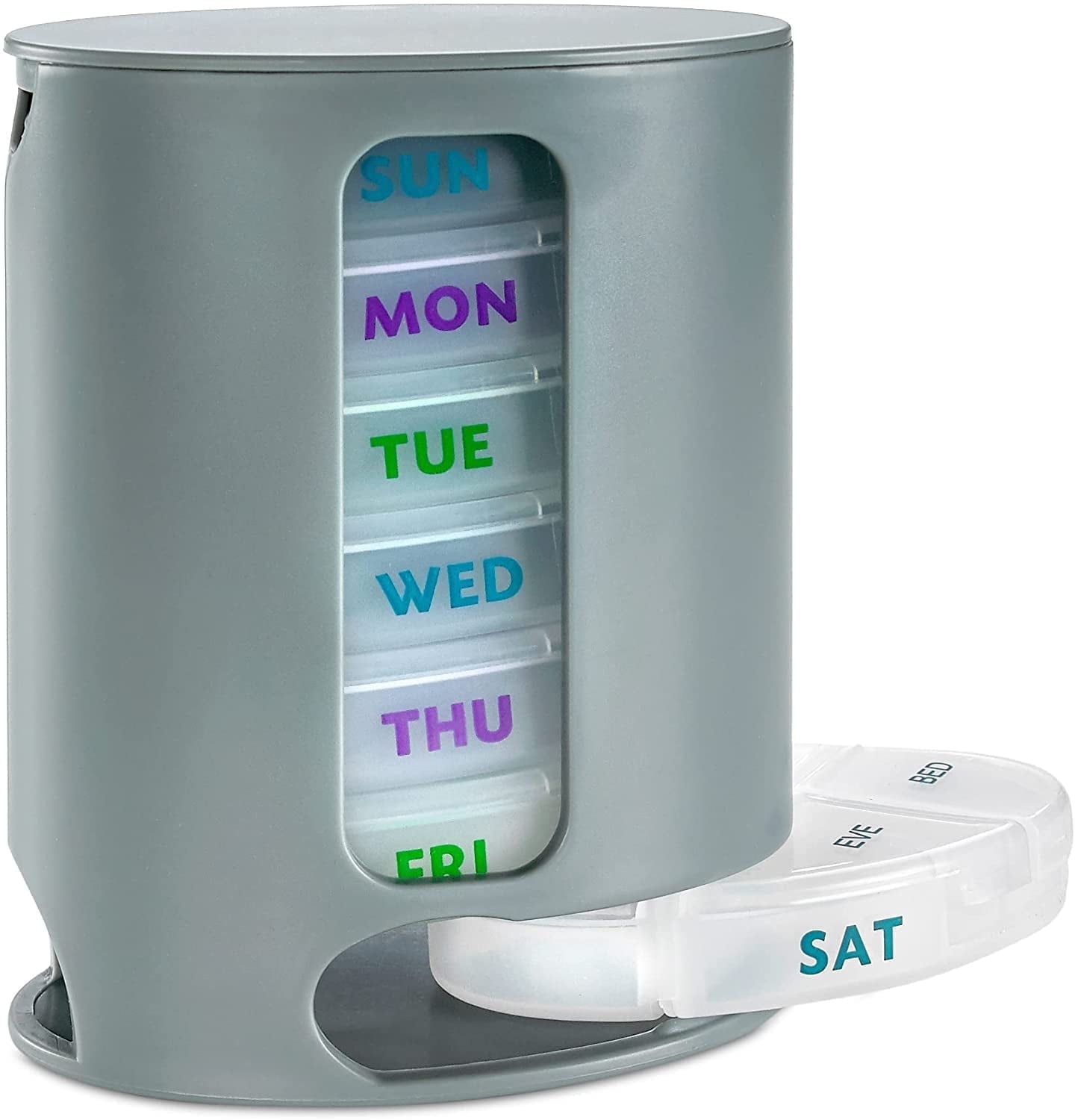 MEDca Daily Pill Sorter, Single Prescription, Morning, Evening, Night ...